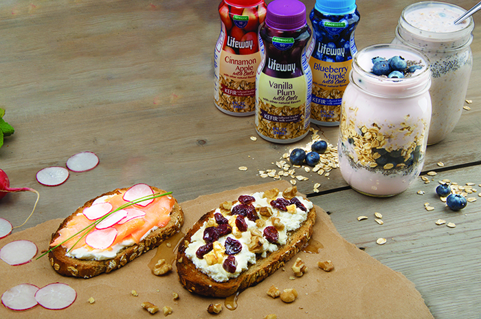 Farmer Cheese Toast and Overnight Oats - Lifeway Kefir