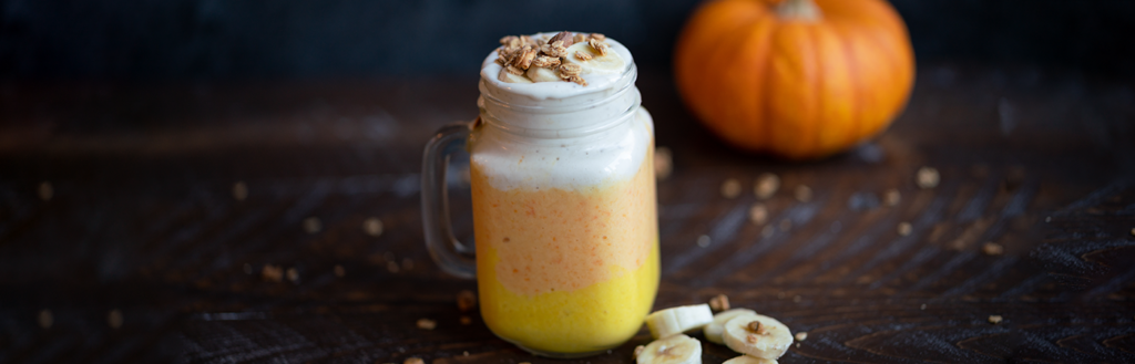 Candy Corn Ombre Smoothie