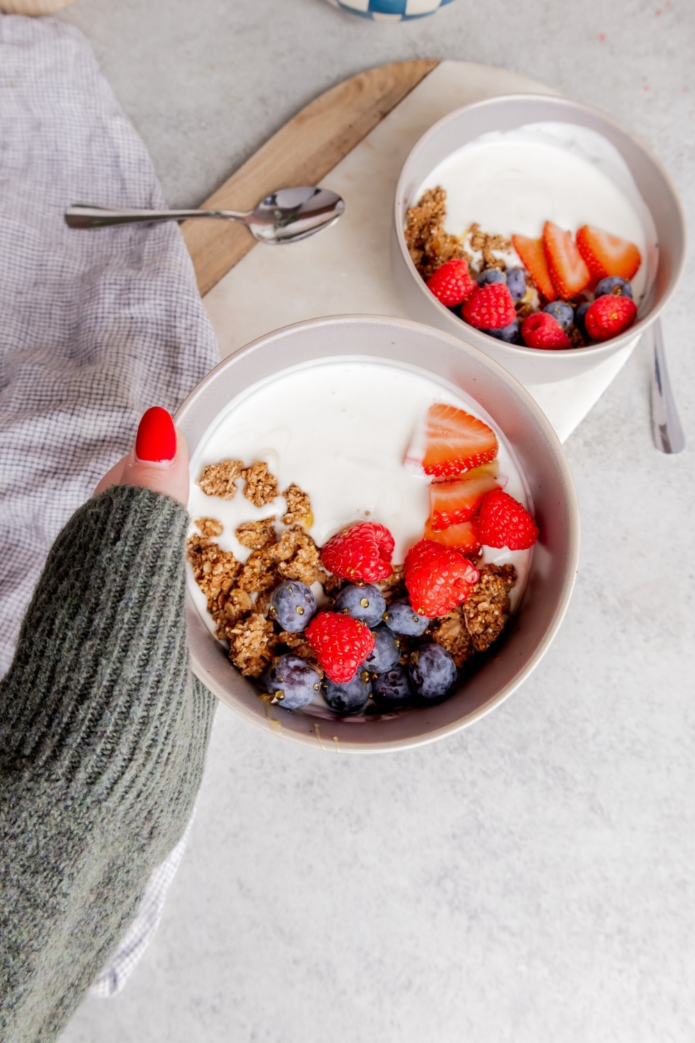 Honey Vanilla Kefir Breakfast Bowl made with Lifeway Kefir - Lifeway Kefir