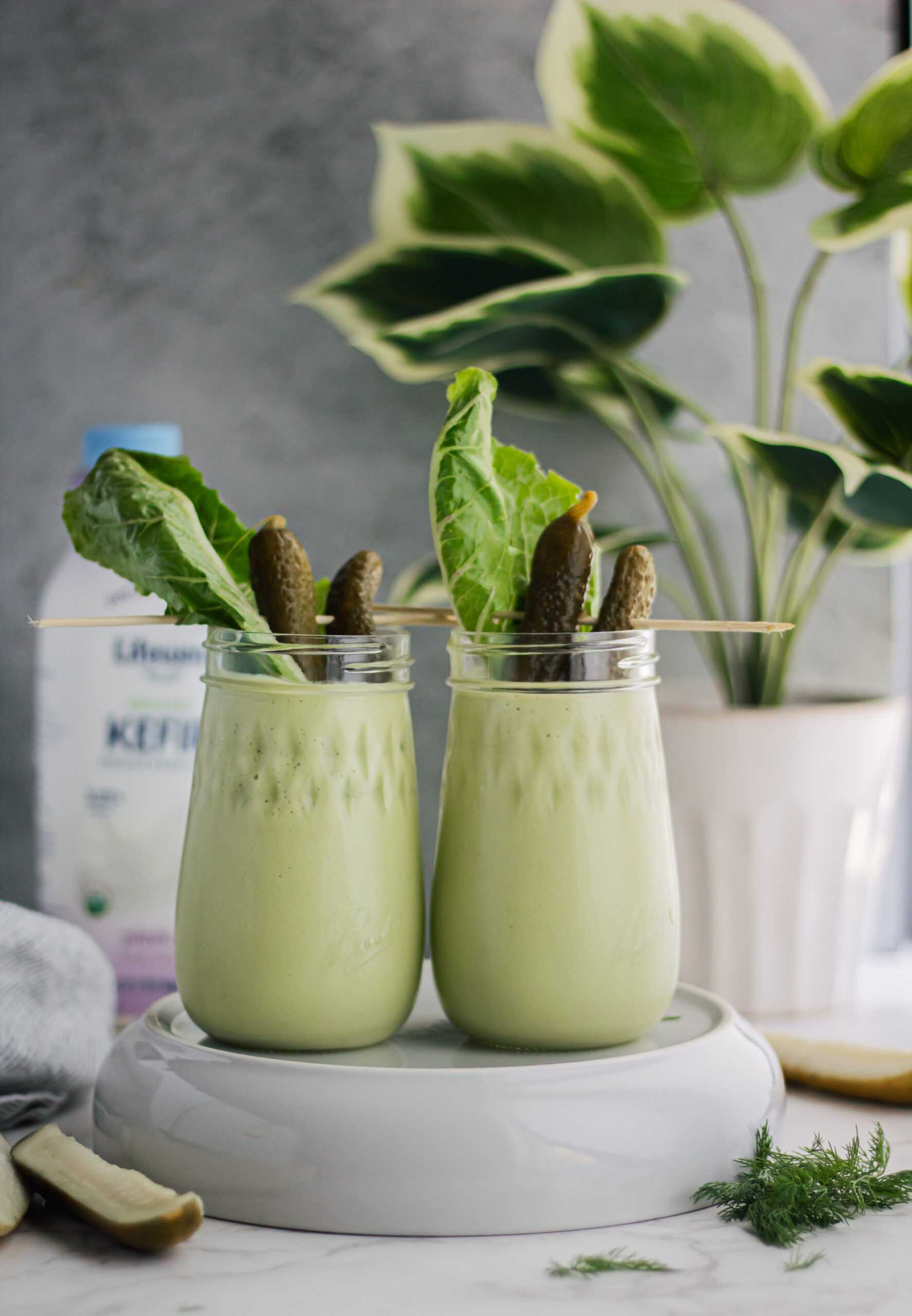 Pickle Smoothie made with Lifeway - Lifeway Kefir
