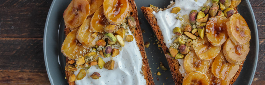 Vanilla Bean Kefir Toast